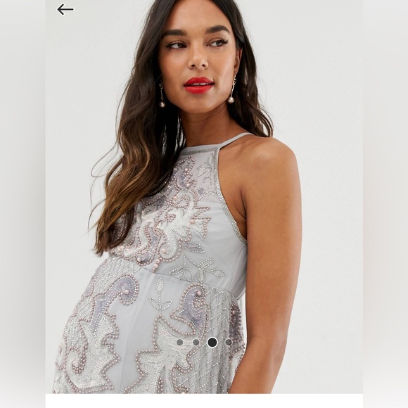 ASOS Maternity | Dresses | Asos Maxi Indian Reception Lehenga Saree ...